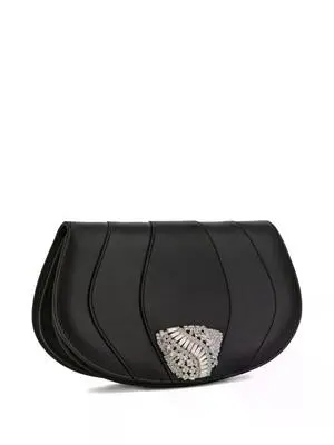 GIUSEPPE ZANOTTI Orbits Leather Clutch