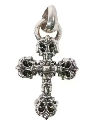 Chrome Hearts Filigree Cross Pendant - Silver