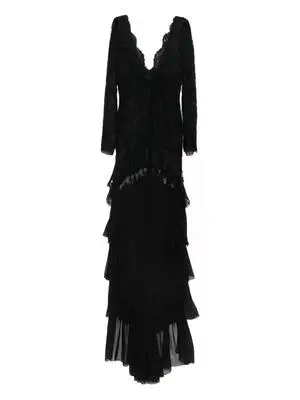Saint Laurent Lace Evening Dresses
