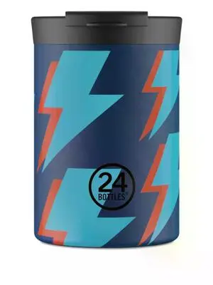 24BOTTLES Patterned Tumbler - Blue