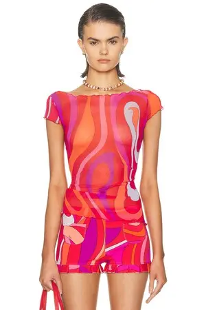 Emilio Pucci Short Sleeve T-shirts For Women