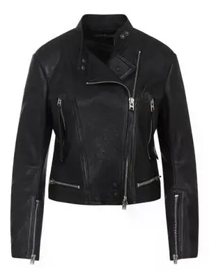 TOM FORD Zipped Leather Biker Jacket