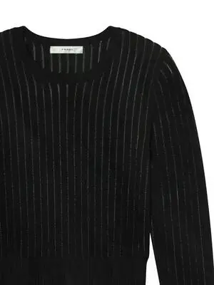 FRAME Striped Long-sleeve Top