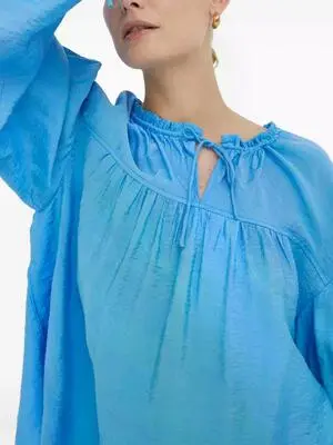 Day Birger Et Mikkelsen Ruffled Tie Blouse