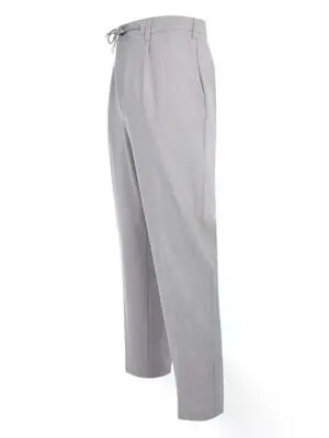 Eleventy Drawstring Tapered Trousers