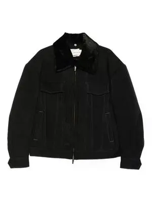 FENG CHEN WANG Fur-collar Zip-up Jacket
