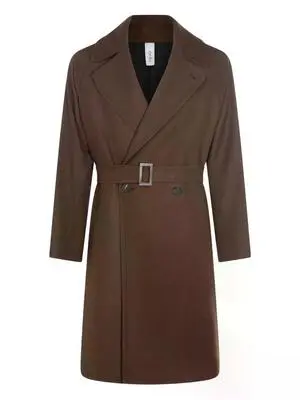 HEVO Belted Double-breasted Coat