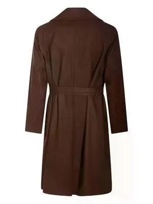 HEVO Belted Double-breasted Coat