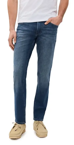 Warp + Weft Whiskering Jeans For Men