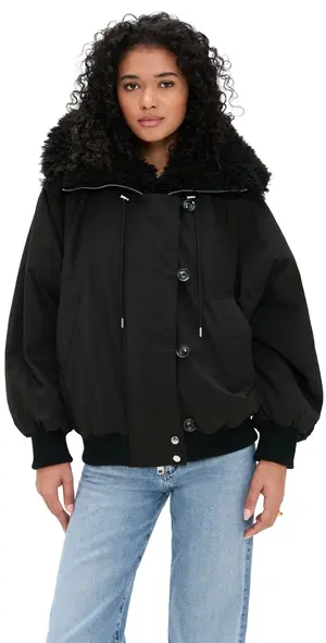 Men's Black Parka