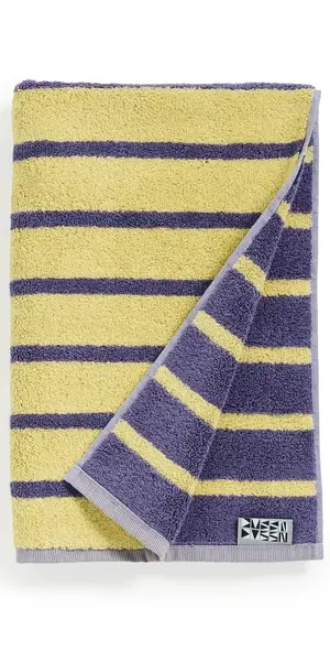 DUSEN DUSEN Hand Towel - Yellow/purple