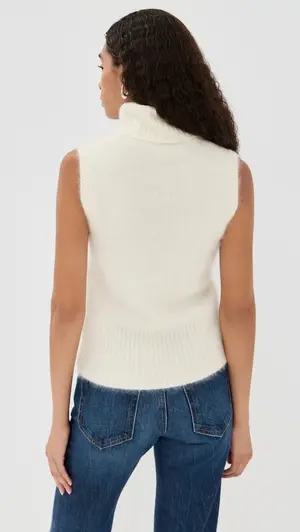 Veronica Beard Mazzy Brushed Cashmere Vest