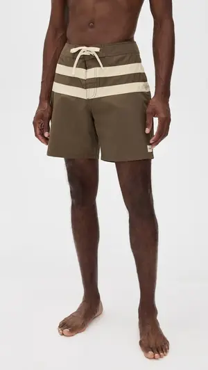 RHYTHM Twin Fin Swim Trunks