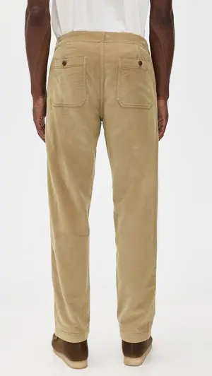 Faherty Brand Stretch Terry Corduroy Utility Pants