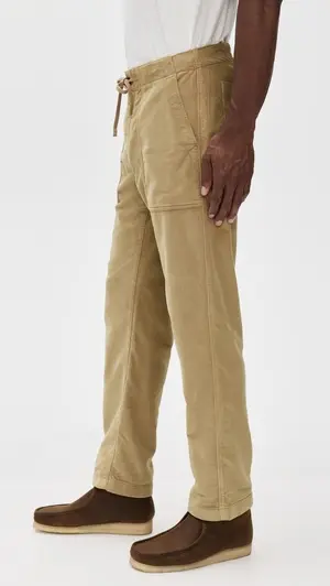 Faherty Brand Stretch Terry Corduroy Utility Pants