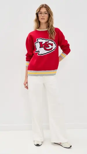 Terez Chiefs Crew Neck Sweater