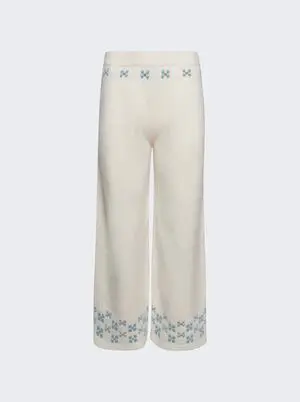 Calle Del Mar Winter Fair Isle Pant Natural