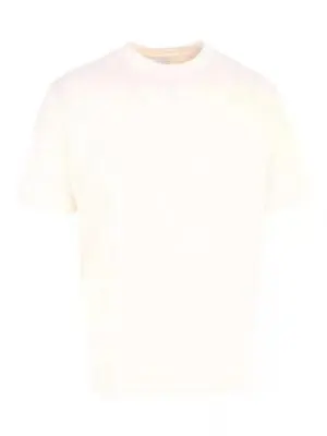 Eleventy Crew-neck Short-sleeve T-shirt - Neutrals