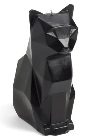 PYROPET 'kisa' Kitty Candle Black