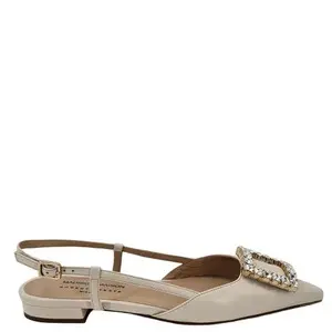 MADISON MAISON Slingback Flat - Cream