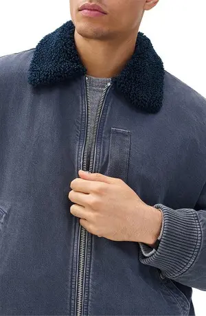 Rag & Bone B-15 Denim Bomber Jacket