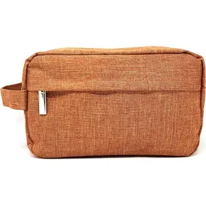 YOUZEY Canvas Toiletry Bag - Orange