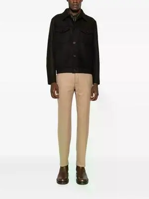 Harris Wharf London Buttoned Chest-pocket Jacket
