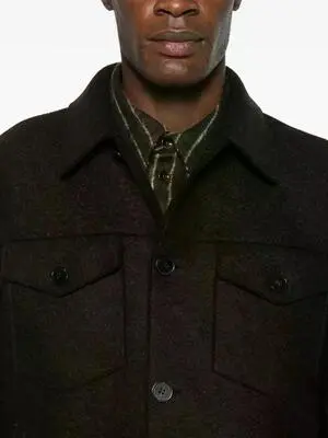Harris Wharf London Buttoned Chest-pocket Jacket