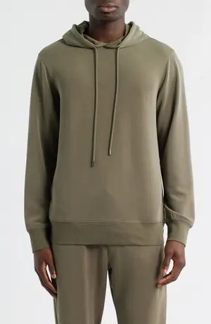 Daniel Buchler Supersoft Hoodie - Olive