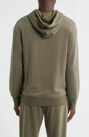 Daniel Buchler Supersoft Hoodie - Olive