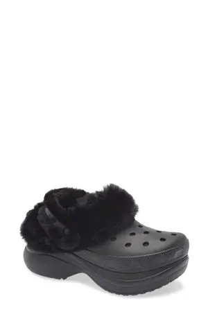 Crocs Black Platform