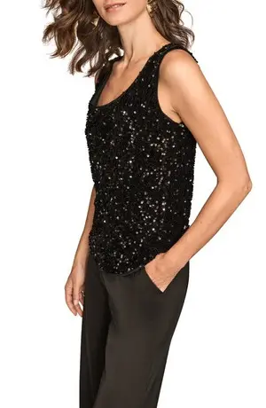 Donna Karan New York Sequin Tank