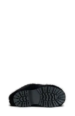 AZALEA WANG Lisboa Cuffed Faux Fur Bootie