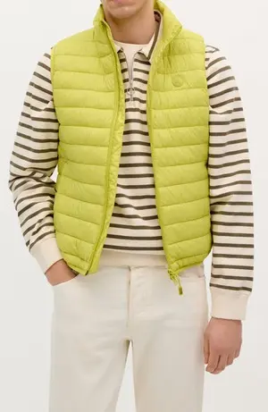 SCALPERS Gstaad Puffer Gilet - Dark Melon