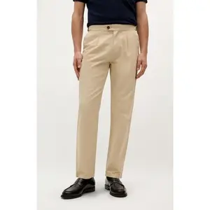 SCALPERS Verona Pants - Cream