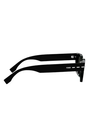 Fendi Selleria 50mm Rectangular Sunglasses