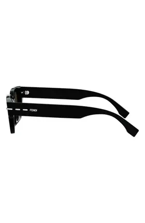 Fendi Selleria 50mm Rectangular Sunglasses