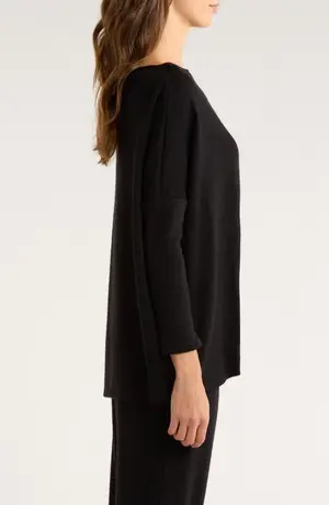 Natori Himalaya Bateau Neck Pajama Top