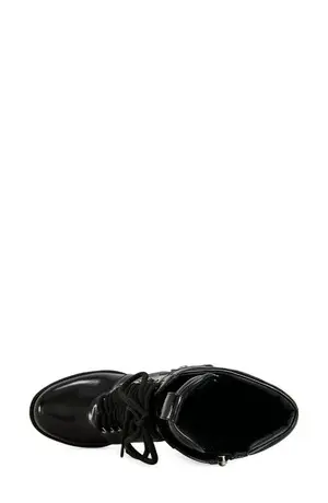 AZALEA WANG Gernot Platform Bootie - Black