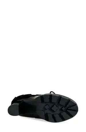 AZALEA WANG Gernot Platform Bootie - Black