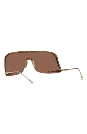 Loewe Signature 141mm Oversize Shield Sunglasses