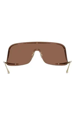 Loewe Signature 141mm Oversize Shield Sunglasses