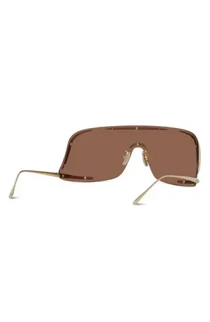 Loewe Signature 141mm Oversize Shield Sunglasses