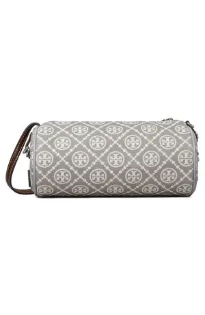 Tory Burch T Monogram Utility Cylinder Shoulder Bag