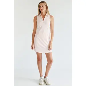 BELDRIE Pace Collared Dress With Detached Shorts - Petal