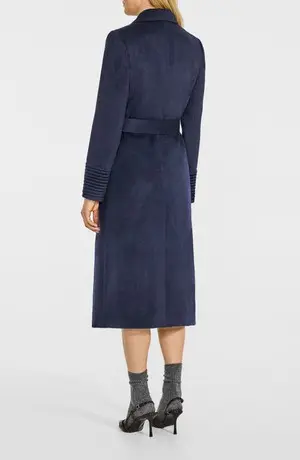 Sentaler Alpaca And Wool Wrap Coat