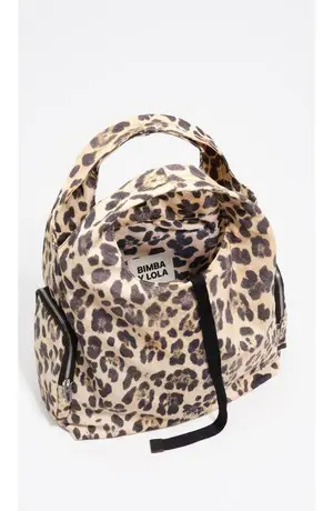Bimba Y Lola Leopard Print Crossbody Bag