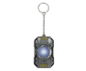 TOYNK Halo Light-up Cortana Chip Replica Pendant Keychain - Blue