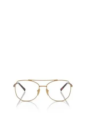 Prada Aviator Eyeglasses - Brass