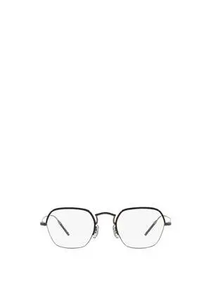 Oliver Spencer Eyeglasses - Pewter / Black